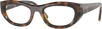Vogue Eyewear Vogue, Femme, Accessoires, Brun, Taille: 51 MM Vo5615 Eyeglasses