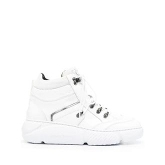 Casadei Schn&uuml;rstiefeletten - - Shoes - Damen - Wei&szlig; - 40 EU