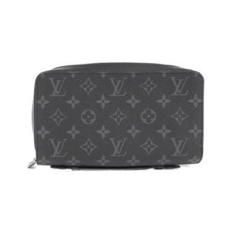 Louis Vuitton unisex, Pre-owned, Noir, Taille: ONE Size Portefeuille en Toile Pre-owned