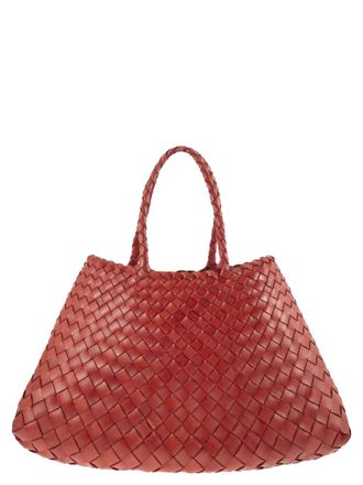 Dragon Petit sac en cuir tress&eacute; Dragon Santa Croce