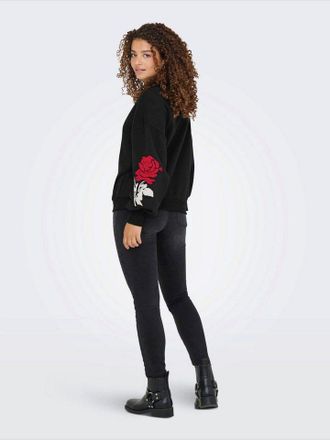 Only Sweatshirt ONLCALLY (1-tlg) Stickerei