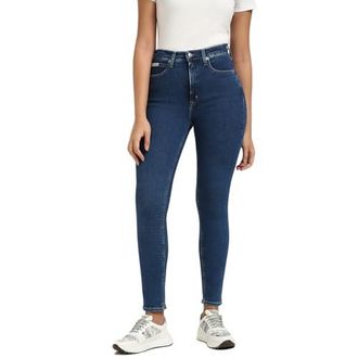 Calvin Klein Jean Femme High Rise Skinny Fit, Bleu (Denim Medium), 28W/34L