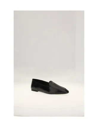 Celine Womens Slip-On Loafers 10 Black