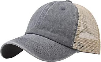 Generic Cocila Casquettes de Baseball Homme Dames Chapeau Casquette Denim Boucle ext&eacute;rieur cr&egrave;me Solaire Soleil (Grey, One Size) Bonnet Homme connect&eacute; Casquet