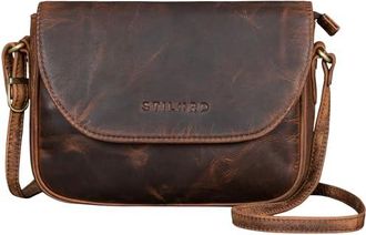 STILORD Esther Vintage Sac à Main Cuir Femmes Petit Sac à Bandoulière Sac à lÉpaule Élégant Sac de Soirée Classique Cuir Véritable, Couleur:soria - marron