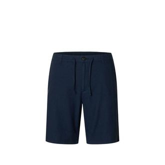 Selected Short uni en coton et lin m&eacute;lang&eacute;s