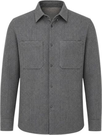 John Richmond Surchemise Richmond X - Homme - Chemises - Gris - Taille: S