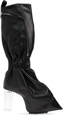 Rick Owens Femme, Chaussures, Noir, Taille: 36 EU Cargo Taquito Platform Bottes