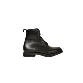Churchs Flache Leder-Stiefeletten - - Shoes - Herren - Schwarzk - 40 EU