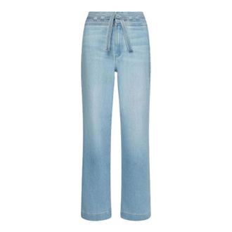 Tommy Hilfiger Relaxed Straight High Waist Wide Leg Jeans - - Jeans - Damen - Blau - W27