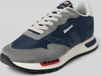 Blauer Sneaker mit Schn&uuml;rverschluss Modell RYDER