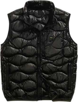 Blauer Homme, Vestes, Noir, Taille: S Copley Full Zip Gilet