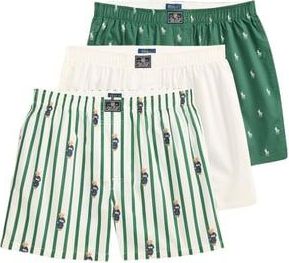 Polo Ralph Lauren Lot de 3 cale&ccedil;ons en coton