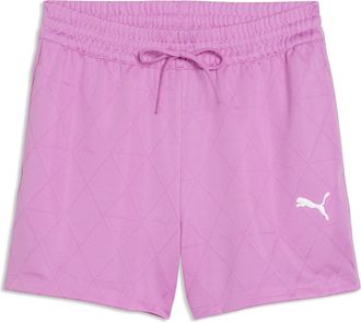 Puma Short 10 cm en jersey &agrave; taille haute PUMA Sport Femme, Accessoires, Rose, XL