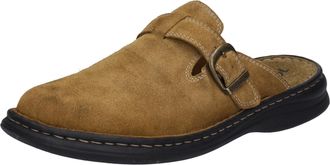 Josef Seibel Herren Clogs Madrid, M&auml;nner Slipper,Weite G (Normal),Mules,Gartenschuhe,Sommerschuhe,sommerclogs,Pantoletten,Sand,48 EU