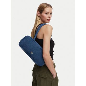adidas Handtasche adidas Adicolor Elongated Airliner Denim Bag KD7875 Blau