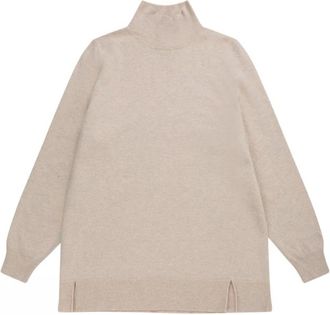 Munthe Femme, Pulls, Beige, Taille: 46 FR Top Goldy Creme doux et confortable