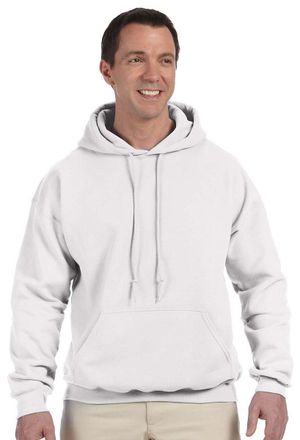 Gildan Heavyweight DryBlend Unisex Kapuzenpullover / Hoodie / Kapuzensweater XXL,Wei&szlig;