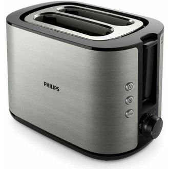 Philips Toaster aus 950 w edelstahl mit 2 steckpl&auml;tzen hd2650/90