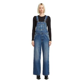 G-Star 8719965012981 Womens Straight Leg Dungaree Jumpsuit, Mehrfarben (Faded sakarya D24398-E107-H452), XL