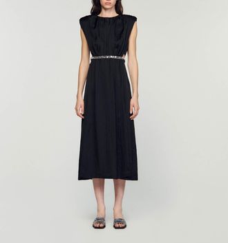 Sandro Robe longue bijou