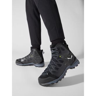 Salewa Trekkingschuhe Salewa Ms Mnt Trainer Lite Mid Gtx GORE-TEX 61359-0971 Schwarz