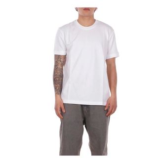 Fay Homme, Tops, Blanc, Taille: 2XL T-shirts et Polos