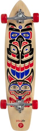 Playlife Skateboard Cherokee, 36 / 8.75 - 91,5cm / 22,3cm, mit 64x40mm 78A Rollen, ABEC 9 Kugellager, art. nr.: 880292