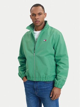 Tommy Jeans &Uuml;bergangsjacke Essential DM0DM22720 Gr&uuml;n Regular Fit