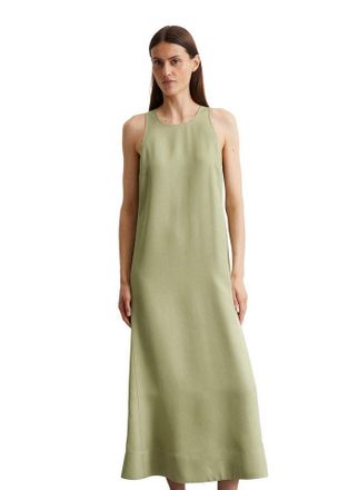 Marc O'Polo Midikleid aus flie&szlig;endem Naia-Twill