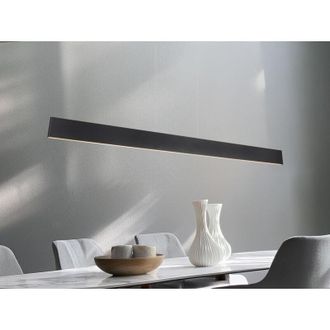 Trio H&ouml;henverstellbare led Pendelleuchte galway dimmbar, Schwarz Breite 150cm