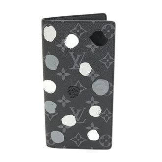 Louis Vuitton Portefeuille long Pre-owned Monogram Eclipse (bi-pli) - Femme - Pre-owned - Noir - Taille: ONE Size