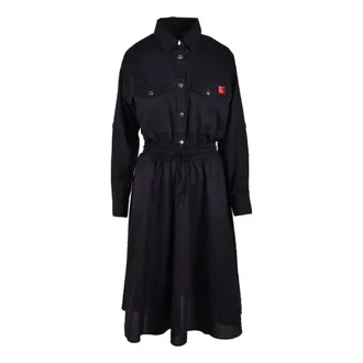 Love Moschino Femme, Robes, Noir, Taille: 42 FR Robe Chemise