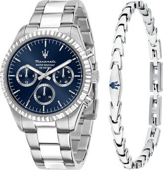 Maserati Montre en acier inoxydable