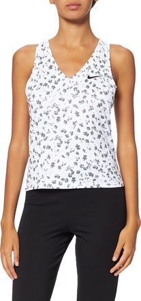 Nike Nike Damen Ct Df Vctry Pr T-Shirt, White/Black, L