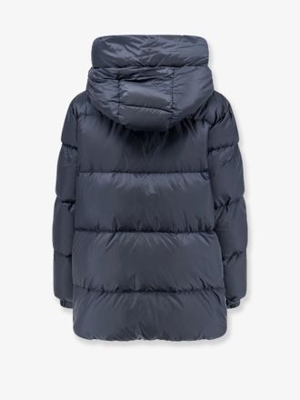 Max Mara Womens Down Jacket Seia The Cube Blue Polyester
