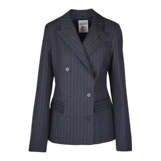 Semicouture Herminia Button-Fastening Blazer - - Jackets - Damen - Grau - L