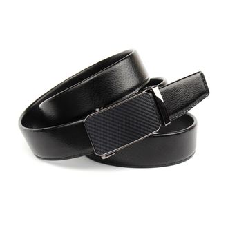 Anthoni Crown Herren Lederg&uuml;rtel G&uuml;rtel, Schwarz, 115