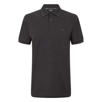 HUGO BOSS Paul Poloshirt f&uuml;r Herren (Schwarz/Grau)