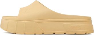 Puma Mayze Stack Injex Light Straw Pantoletten - Nude