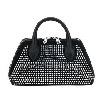 Coperni Crystal-Embellished Mini Swipe Bag - - Bags - Damen - Schwarzk - ONE SIZE