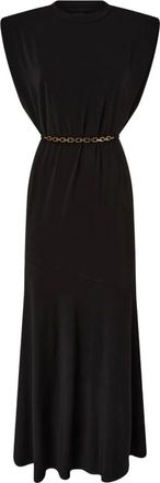 Pinko Pinko, Femme, Robes, Noir, Taille: 40 FR Alexiana Jersey Dress