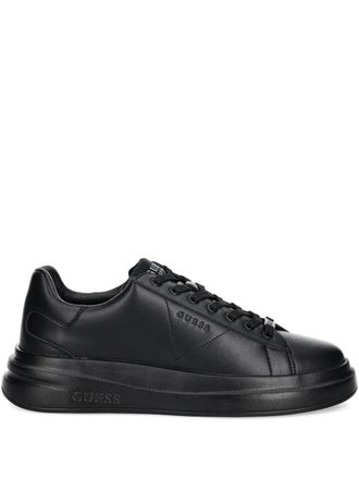 Guess Co baskets plateforme à logo embossé Elba - Noir