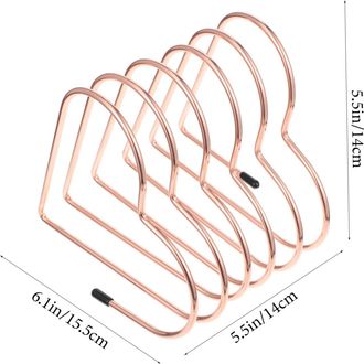 Artibetter Buchstütze Aus Eisen Dehnbar Rosegold Dekorative Schreibtisch Buchhalter Multifunktional Für Zuhause Büro Bibliothek