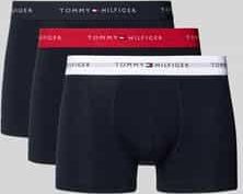 Tommy Hilfiger Trunks aus Baumwoll-Mix im 3er-Pack