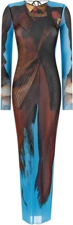 Jean Paul Gaultier Robe Au Genou - Multicolore