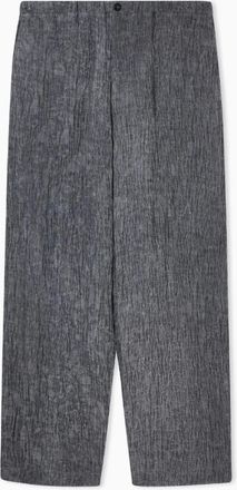 Emporio Armani Homme, Pantalons, Gris, Taille: M Pantalon &agrave; taille &eacute;lastique