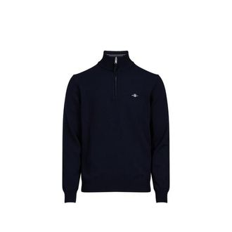 GANT Pull col montant zipp&eacute; uni en laine