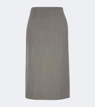 Calvin Klein Jupe midi Eulalia en laine