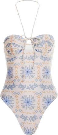 Agua Bendita Femme, Maillots de bain, Multicolore, Taille: 44 FR Lucille Thoughts Bikini Top